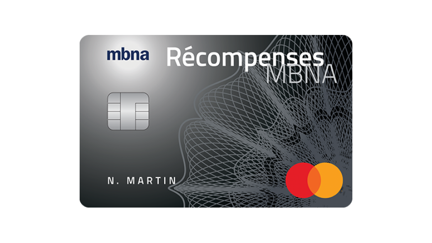 Cartes de crédit MBNA primées | MBNA Canada